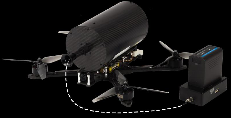 Uav optical fiber communication, optical fiber communication FPV